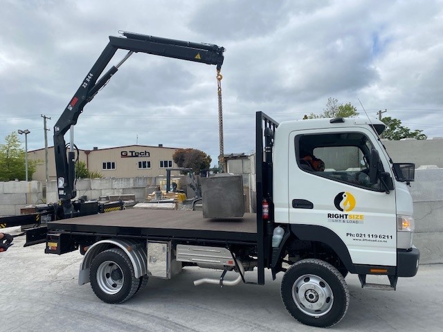 Right Size Lift & Load - Mini Hiab Crane Service