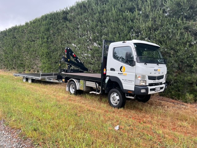 Right Size Lift & Load - Mini Hiab Crane Service