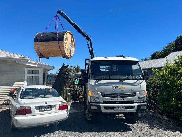 Right Size Lift & Load - Mini Hiab Crane Service