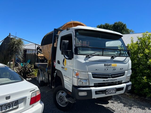 Right Size Lift & Load - Mini Hiab Crane Service