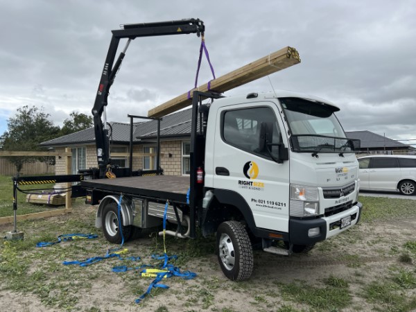 Right Size Lift & Load - Mini Hiab Crane Service