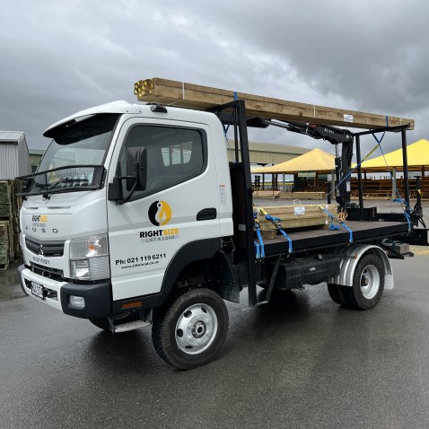 Right Size Lift & Load - Mini Hiab Crane Service