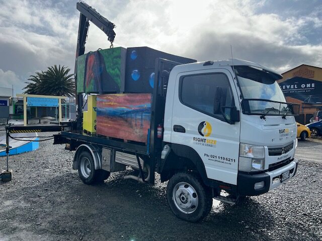 Right Size Lift & Load - Mini Hiab Crane Service